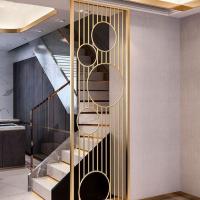 China Custom Stainless Steel Room Partition Decorative Metal Panel 125 USD per SQM for sale