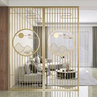 China Customizable Stainless Steel Decorative Metal Panels Frame Structure Low Maintenance Indoor Room Divider for sale