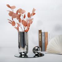 China Custom Size 304 Stainless Steel Metal Flower Pot for Indoor Outdoor Garden Decoration for sale