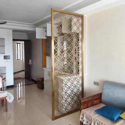 Cina Autoinstallazione sul sito pannelli metallici decorativi struttura cornice divisore metallico interno in vendita