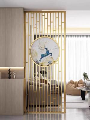 Cina Autoinstallazione sul sito pannelli metallici decorativi struttura cornice divisore metallico interno in vendita