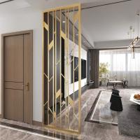 China Customizable Decorative Metal Panels Frame Structure Indoor Room Divider 3mm for sale