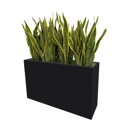 China Potes de flores de aço inoxidável resistentes à ferrugem para interiores e exteriores à venda
