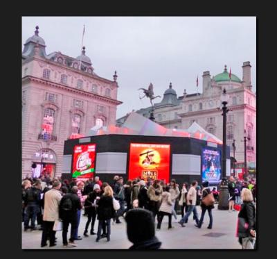 Cina PH10 Outdoor DIP Dual Maintenance LED Display in vendita
