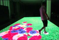 China P3.91mm Electronic Display SMD1921 Interactive LED Floor Tile for sale