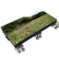 China P3.91mm Electronic Display SMD1921 Interactive LED Floor Tile for sale