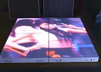 China Soft Brightness SMD2121 IP67 Dance Interactive Flooring for sale