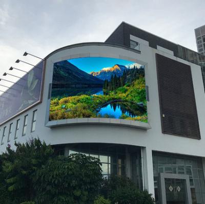 China Werbung- im Freienbildschirme P6mm 6500nit ROHS zu verkaufen