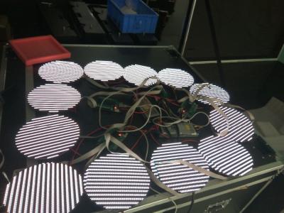 China El uso interior circular del LED llevó la publicidad del módulo de la pantalla de la exhibición P4 llevó la exhibición para la pantalla circular al por mayor del LED en venta