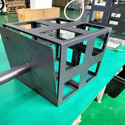 China A cor que P2.5 completa interna o produto criativo 6 tomou partido propaganda flexível do módulo conduziu a exposição do cubo do diodo emissor de luz Rubik da tela de exposição à venda