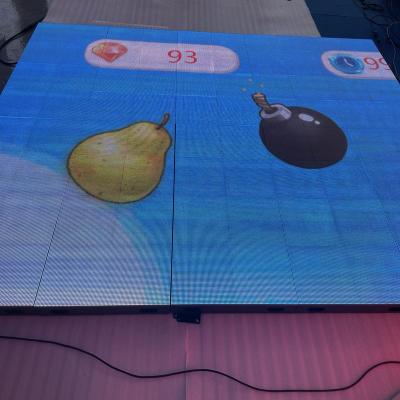 China Slimme de Aanrakingsdans van de P3.91p4.81 P6.25 leidde de Volledige Kleur het Scherm Digitale Interactieve Vloer Geleide Vertoning Te koop