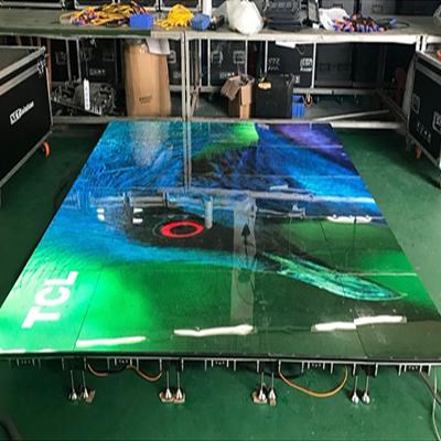 China Slimme de Aanrakingsdans van de P3.91p4.81 P6.25 leidde de Volledige Kleur het Scherm Digitale Interactieve Vloer Geleide Vertoning Te koop