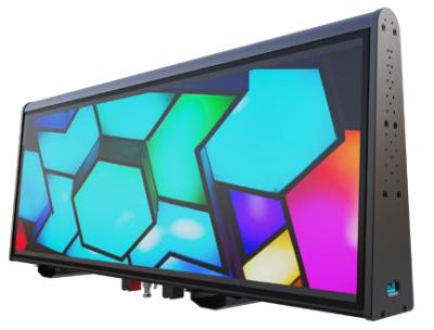Cina Esposizione di LED di pubblicità superiore di colore pieno del taxi impermeabile all'aperto senza fili di controllo 4G GPS P2.5 in vendita