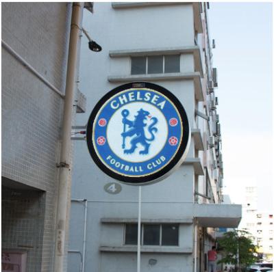 Cina Segno dell'esposizione di LED del cerchio di attaccatura di parete dello schermo SMD Logo Round Screen Outdoor P2.5 P4 di pubblicità di Wifi in vendita