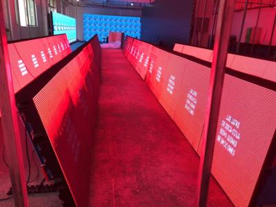 China El fútbol P8 llevó la pantalla que anotaba de Digitaces de la exhibición de la cartelera de la prenda impermeable de pared del panel del estadio del juego al aire libre video grande de la pantalla en venta