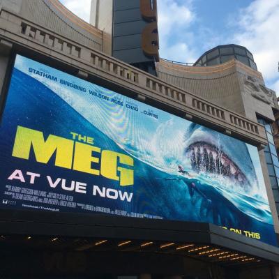 China Fachada que ilumina a exposição de diodo emissor de luz SMD2525 da propaganda exterior para vídeos comerciais à venda