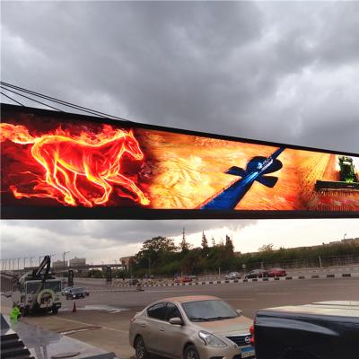 China Fachada que ilumina a exposição de diodo emissor de luz SMD2525 da propaganda exterior para vídeos comerciais à venda