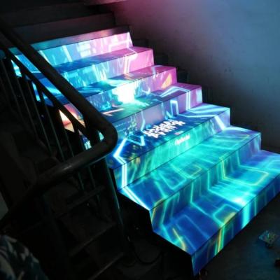 中国 P3.91 P4.81 P3 DJのでき事のナイトクラブの結婚式LEDのダンス スクリーンの屋外の屋内携帯用相互ダンス・フロアのLED表示 販売のため
