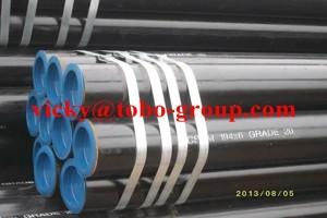 China SGS / BV Seamless Carbbon Steel Pipes ASTM A 53 GRADE BANSI B36. BS1387 for sale