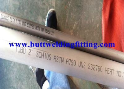 China Super Duplex Stainless Steel Seamless Pipe Pickled And Annealed for sale