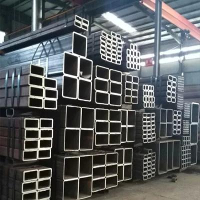 China Black Rectangular Pipe Square Tubing Sizes Square Tubing 11 1 X 3 Rectangular Tubing for sale