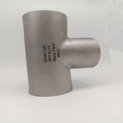 Chine Acier inoxydable argenté 316/316L de la pièce en t ASME B16.9 d'égal de montage de tuyau à vendre