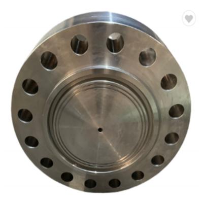 China 24“ BL Flange TG FLANGE WN-RTJ ASTM A182 F91 CL2500# SCH.40 (B16.5) for sale