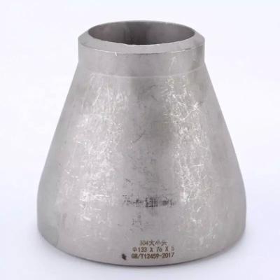 China A403 WP347 / WP904L Stainless Steel Reducer Eccentric / Cocentric SCH80S SCH40S ASME B16.9 for sale