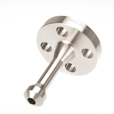 China Stainless Steel 70/30 4'' x 3'' 150LB Sch40 Super Duplex Nipoflange Weldoflange for sale