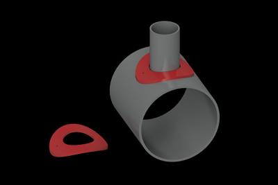 중국 강화 패드 불순물 C22 하스텔로이 NO6022 RF 패드 90' 급 웰드 이음쇠 판매용