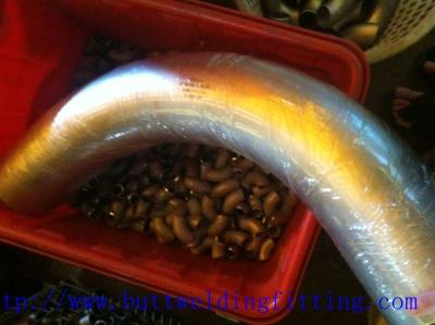 China Tamanho de aço inoxidável ISO9001 da polegada do cotovelo 1-48 da soldadura de extremidade de ASME B16.9 WP 304 à venda