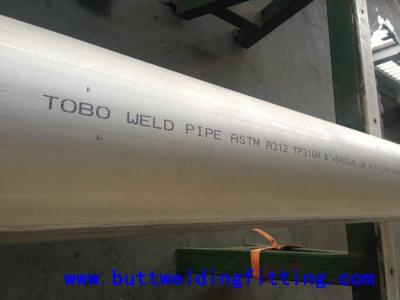 China Polished Stainless Steel Seamless Pipe With 304 Welded Pickled , Hot Rolled for sale