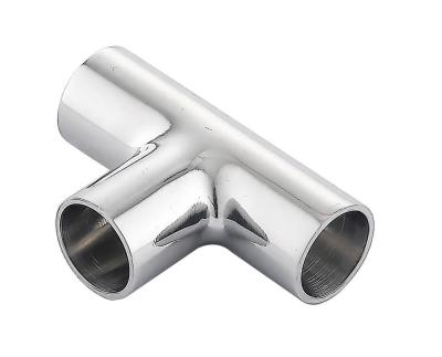 Chine Stainless Steel 304 316 Tube Pipe Fittings Clamp Welding Equal Tee à vendre