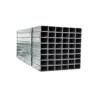 China Galvanized Square Rectangular Steel Pipe 0.8-12.75mm ERW Q235 for Building Structure for sale
