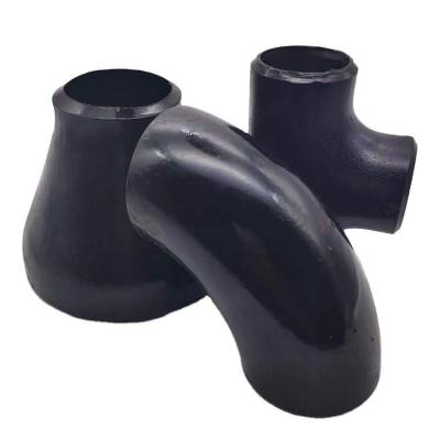 China Connection Equal Reducing Tee Low Temperature Carbon Steel Elbow Tee Butt Welding Fittings For Pipe for sale