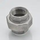 China 2 Inch Stainless Steel 304 Union Pipe Fitting SW 3000LB SS316L ASME B16.11 Forged Steel Union for sale
