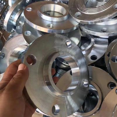 China Yellow Transparent Coated Forged Steel Flanges with ISO Certification for sale
