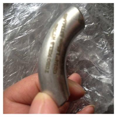 중국 스테인리스 관 맞댄 용접 이음쇠 긴 반경 90도 팔꿈치 판매용