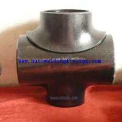 China Incoloy 825 2.4858 threaded and forged tee cross for industry for sale