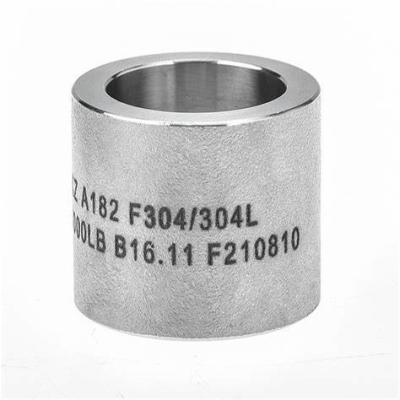 China 3000LB / 6000LB NPT Stainless Steel Pipe Socket Weld Fittings Steamless Forged Coupling for sale