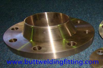 China Copper Nickel Alloy 70/30 Forged Steel Flanges Class 150 SCH40 14'' B16.9 for sale