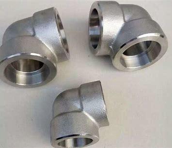 Chine Stainless Steel Elbow Pipe Fittings 45 Degree Socket Weld Long Radius Elbow Forged Fittings à vendre