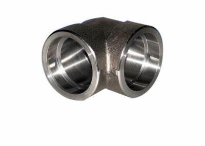 China Acessórios de tubos de aço inoxidável Ss304/316 Acessórios forjados ASME B16.9 90D Socket Weld Elbow à venda
