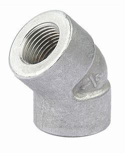 China Acero inoxidável 45 graus com cotovelo roscado à venda