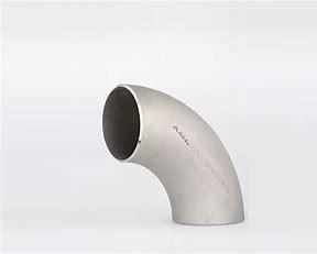 China Acessórios de tubos de aço inoxidável 5' SCH40s Butt Soldado 90 graus Largo raio Cotovelo à venda