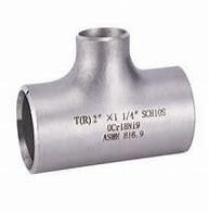 Chine Stainless steel Butt Weld Fittings Straight Unequal Tee 4'' SCH10s à vendre