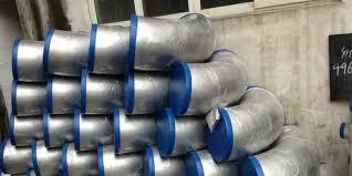 중국 스테인리스 스틸 뒤쪽 웰드 팔꿈치 파이프 핑팅 90도 8인치 Sch40 긴 반지름 팔꿈치 판매용