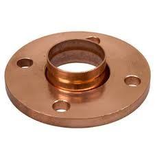 China CuNi 9010 Copper Nickel Alloy Lap Joint Stud End Loose Flanges RF FF Class 300-3000 for sale