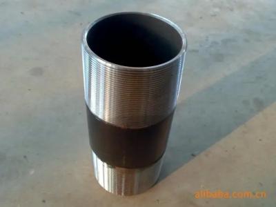 China Low Cost Stainless Steel Forging 3/4 Stainless Nipple 2 Inch Nipple Pipe Fittings for sale