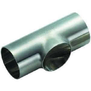 China China Hot Stainless steel Butt Weld Straight Tee Equal Tee 1/2''-20'' SCH40 Pipe Fittings for sale